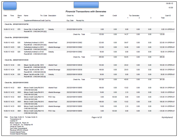 OPERA v5 PMS: How To Balance Opera PMS and Micros POS